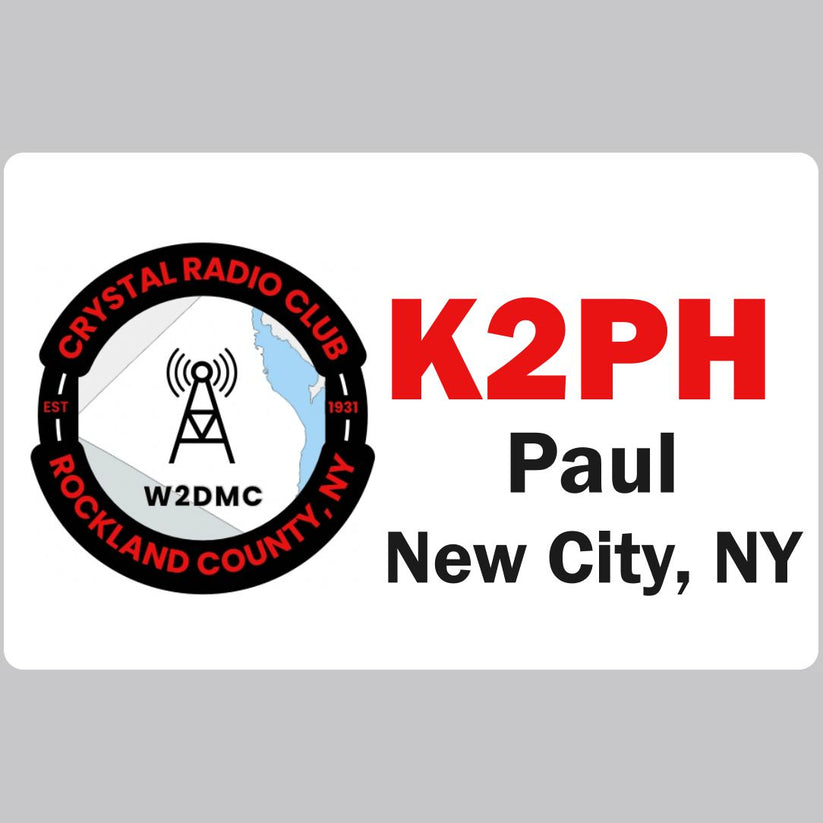 Customized Name Badge, Your Club Logo – Houston Ham Radio Supply