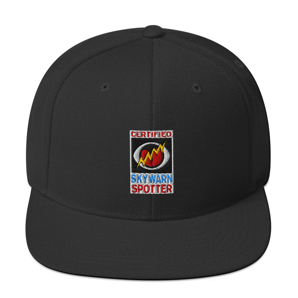 Skywarn Spotter Eye Premium Classic Snapback Hat – Houston Ham Radio Supply